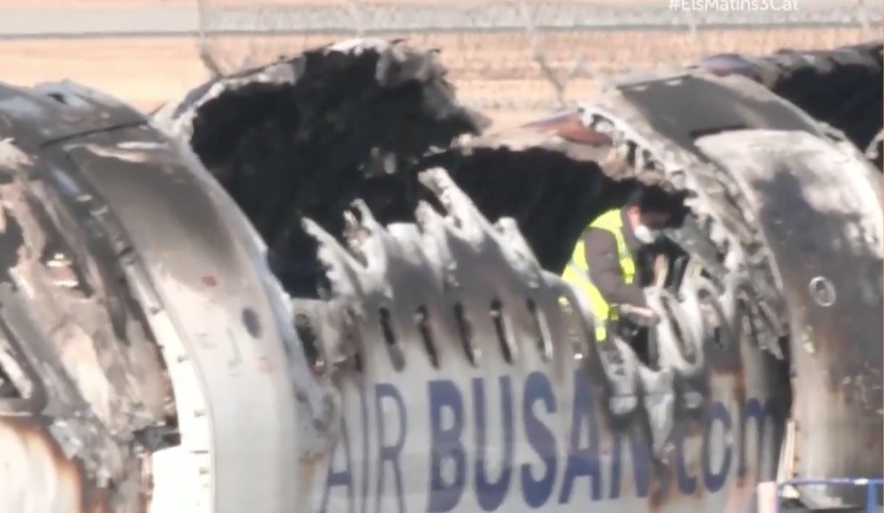 Avión se quema por completo en Corea del Sur: ¿Qué pasó con los pasajeros?